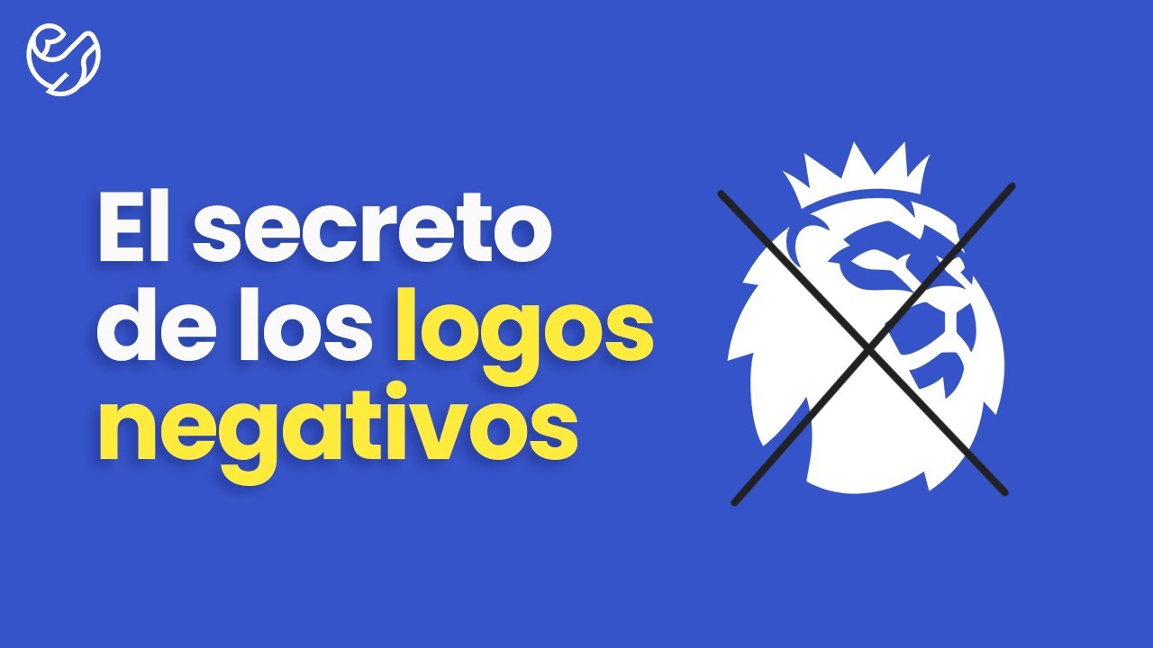 El secreto de los logos negativos o monocromáticos. - YouTube