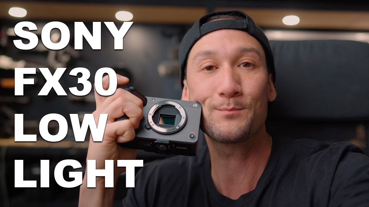 SONY FX30 Low Light TEST Footage vs A7IV & FX6 - YouTube