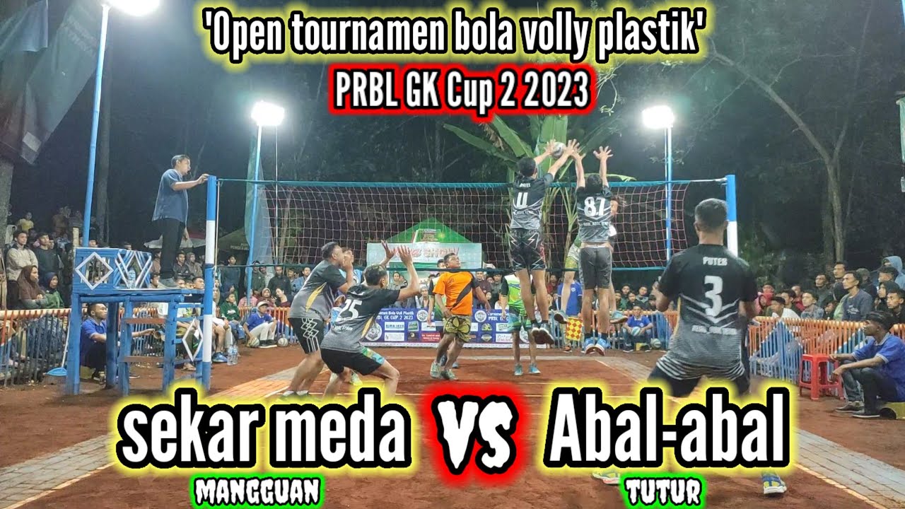 Sekar muda (vs) Abal-abal ] Open tournamen bola volly plastik... PRBL GK Cup 2 2023 - YouTube