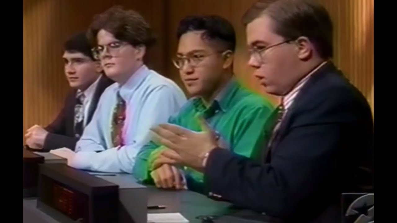 Eisenhower vs. Bellaire: Texaco Star Academic Challenge 1994-95 - YouTube