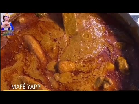 Mafé yapp / Sauce Arachide à la viande de bœuf et les astuces bonus ...