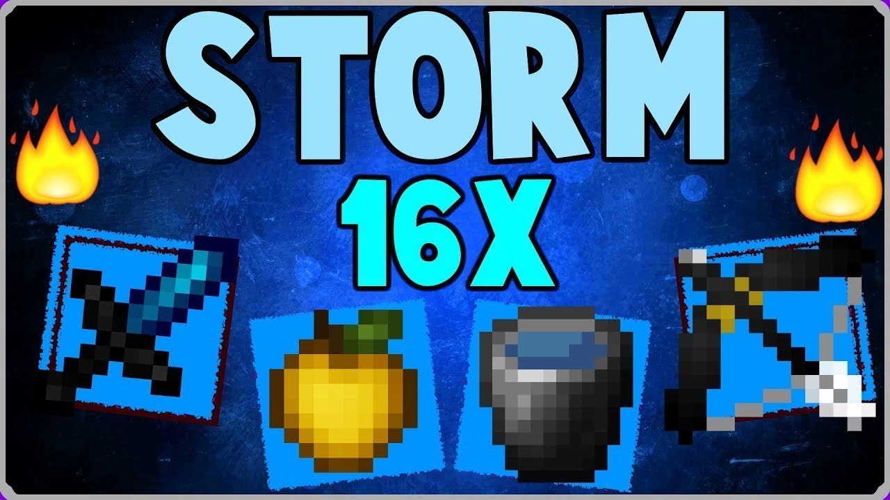 C&C Storm 16x | TEXTURE PACK PvP 1.8 (UHC,PVP) (SUBE FPS ...