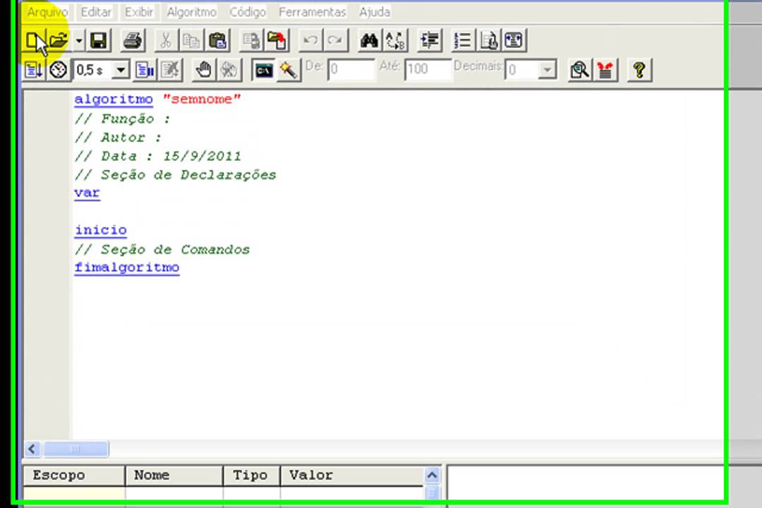 Aula 01 Lógica Visualg - YouTube