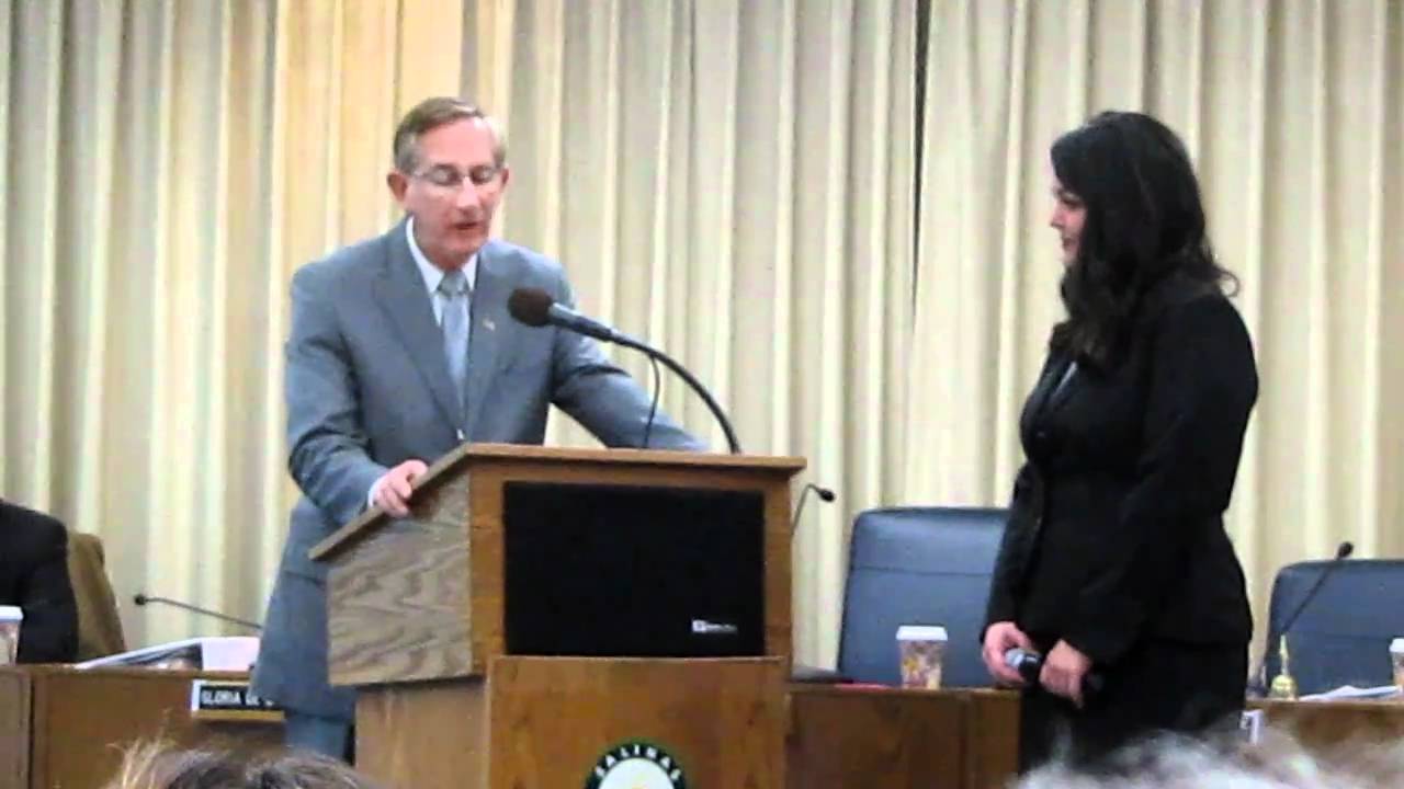 Kimbley Craig is Sworn in to Salinas City Council - YouTube