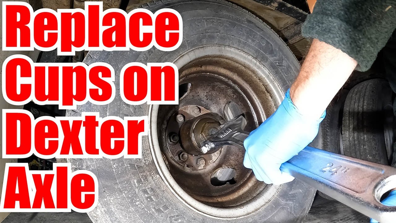 Replace Oil Bath Cups on Dexter Axle - YouTube
