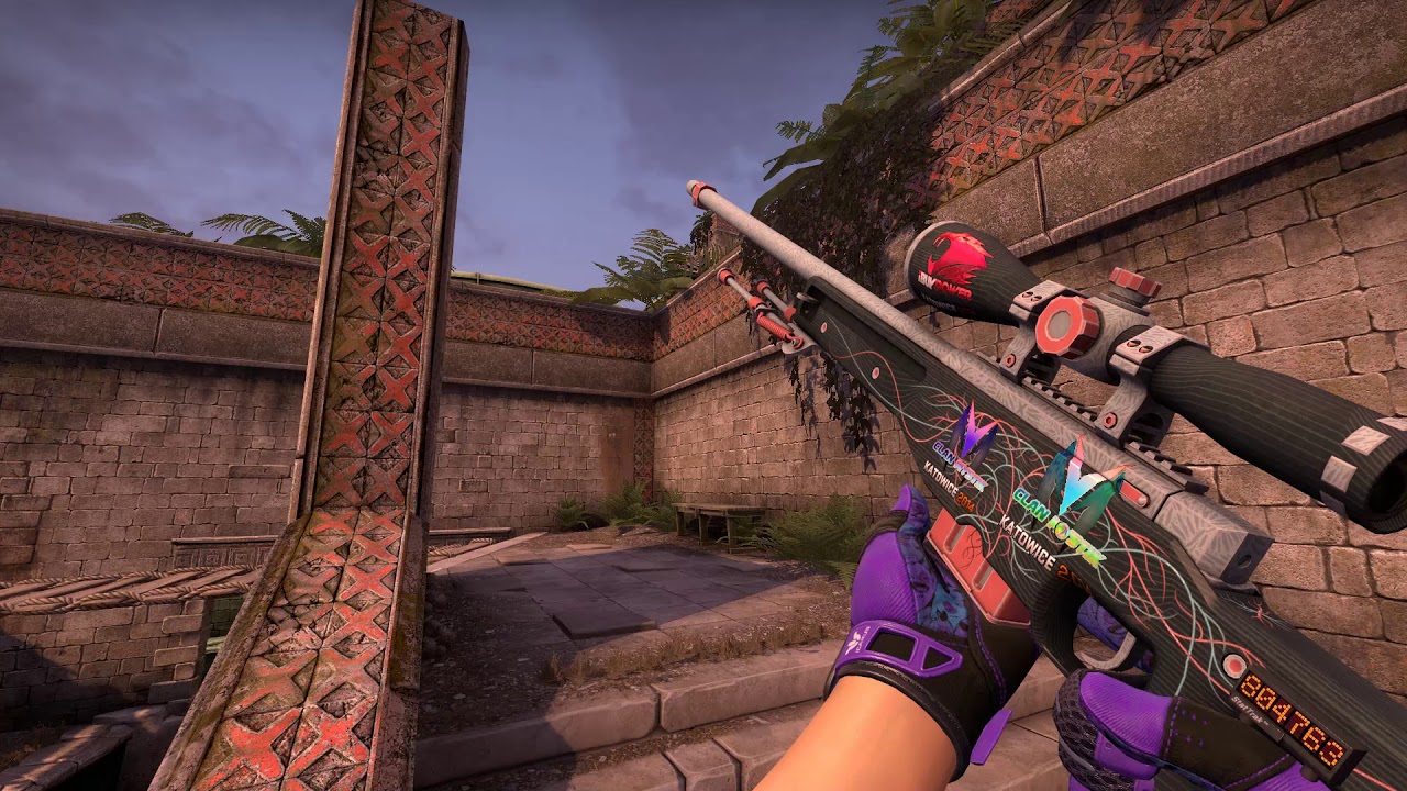 CSGO: AWP | Capillary with 4x Katowice 2014 Holo | Ingame Showcase ...