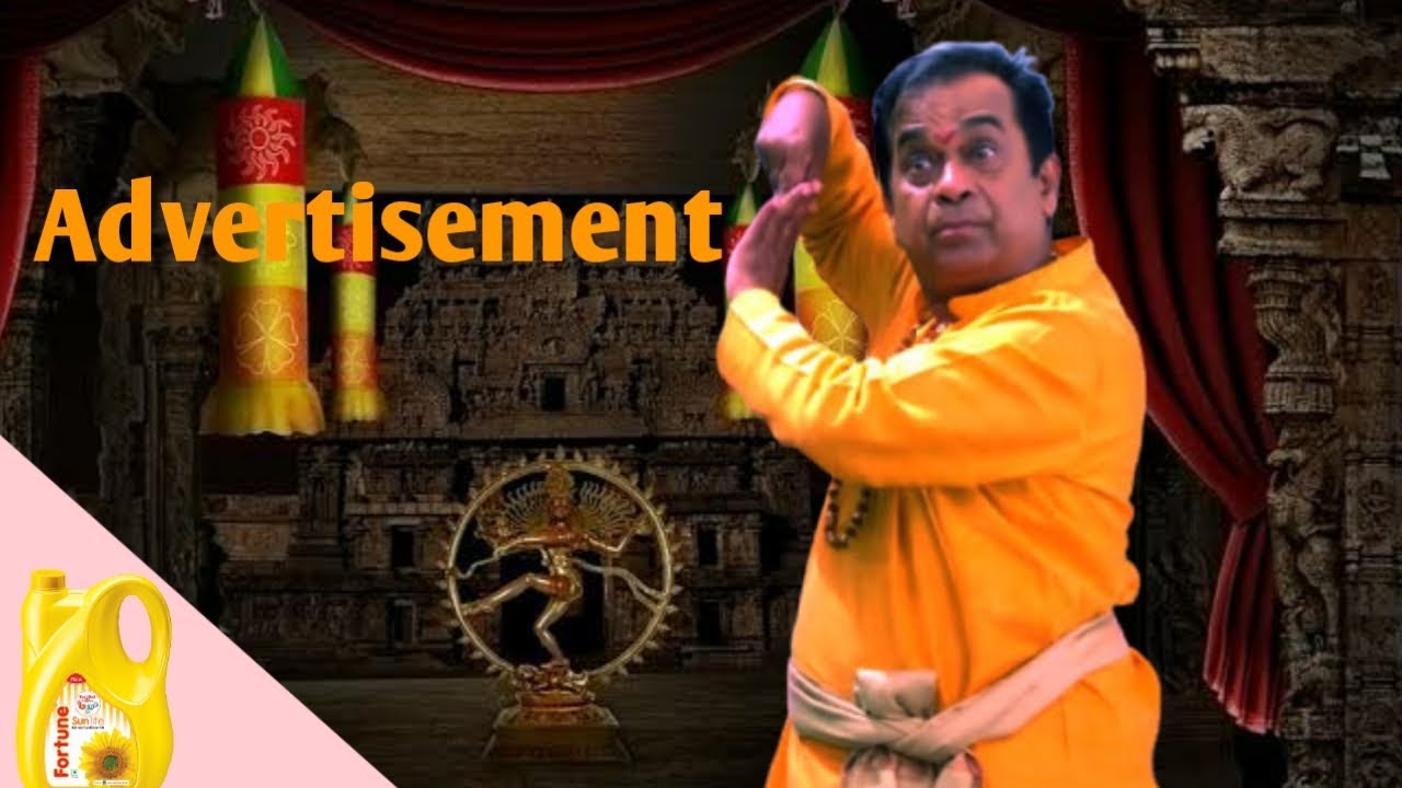 Brahmanandam Comedy || Fortune Oil Ad Telugu || Goutham Music - YouTube
