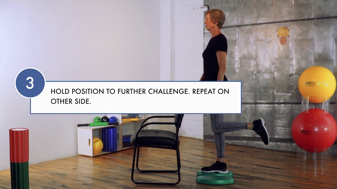 SLS on Stability Trainer - YouTube