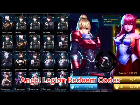 Angel Legion Redeem Codes - YouTube