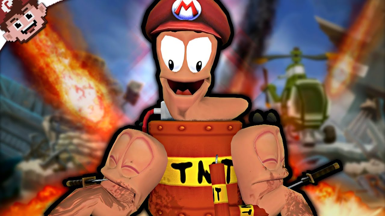 WEAPONS of MASS DERP-STRUCTION! (Worms W.M.D) - YouTube