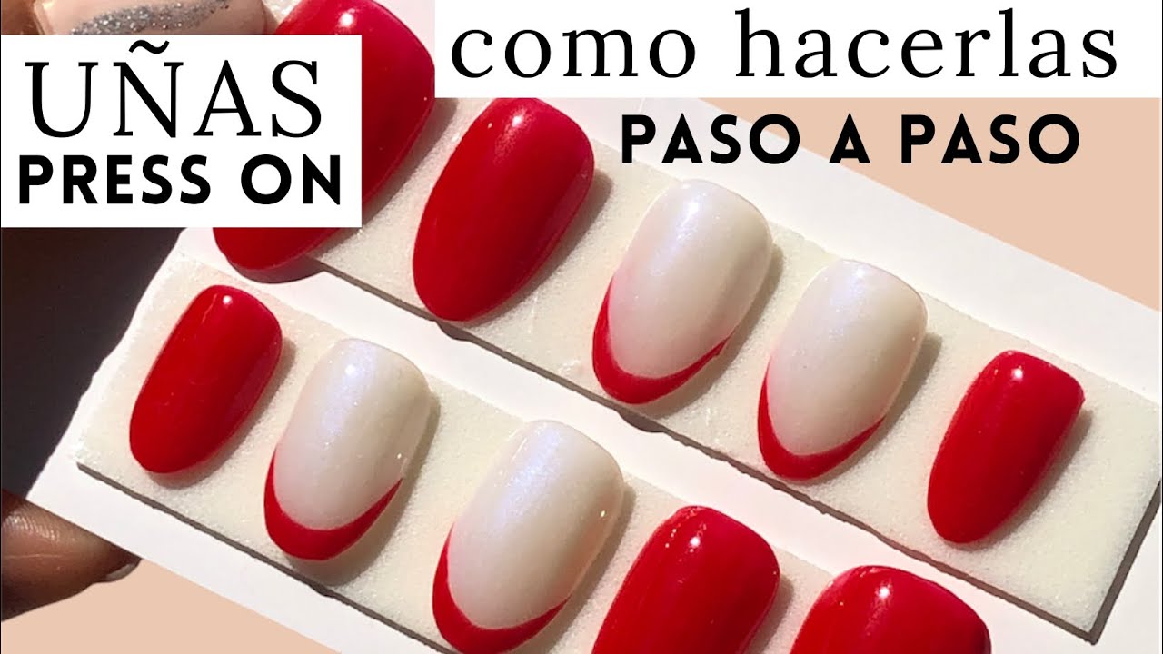 COMO hacer PRESS ON NAILS para VENDER💅 - YouTube