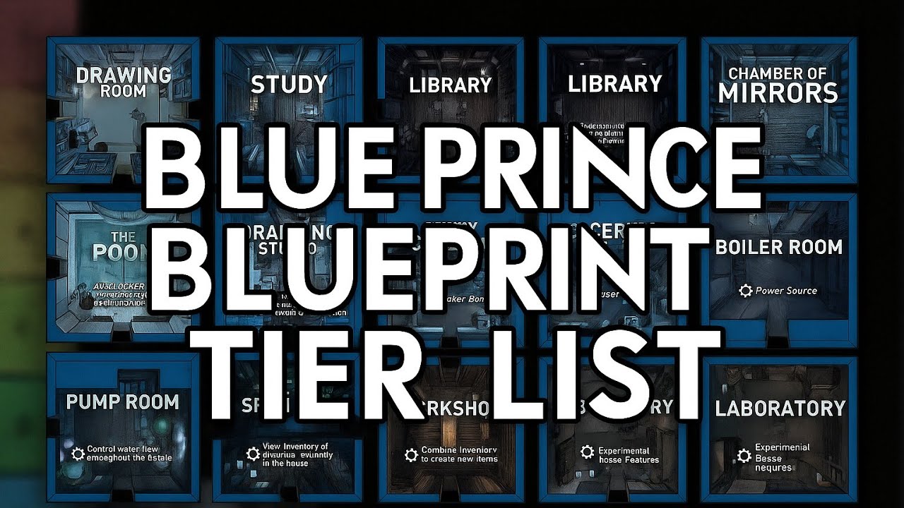 ULTIMATE Blue Prince Blueprint Tier List - YouTube