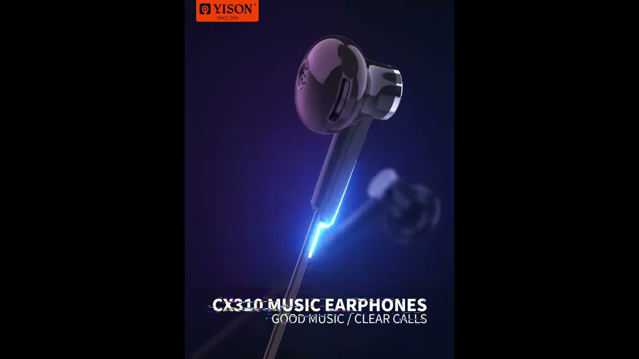 Yison wired headphones -CX310 - YouTube