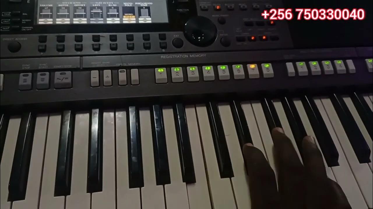 Setting praise for yamaha psr s 770 - YouTube
