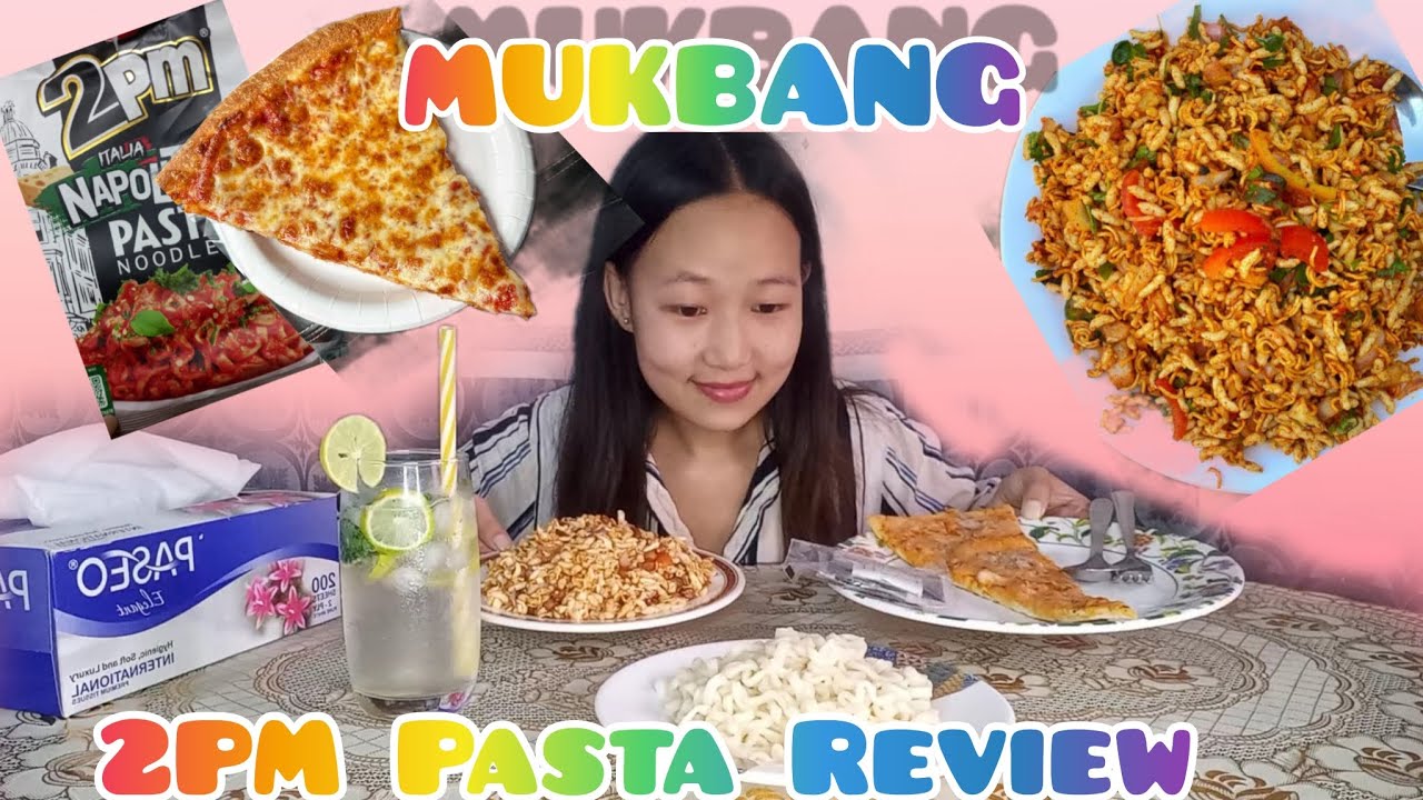 2PM Pasta Review||Mukbang||Sampang Sisters|| - YouTube