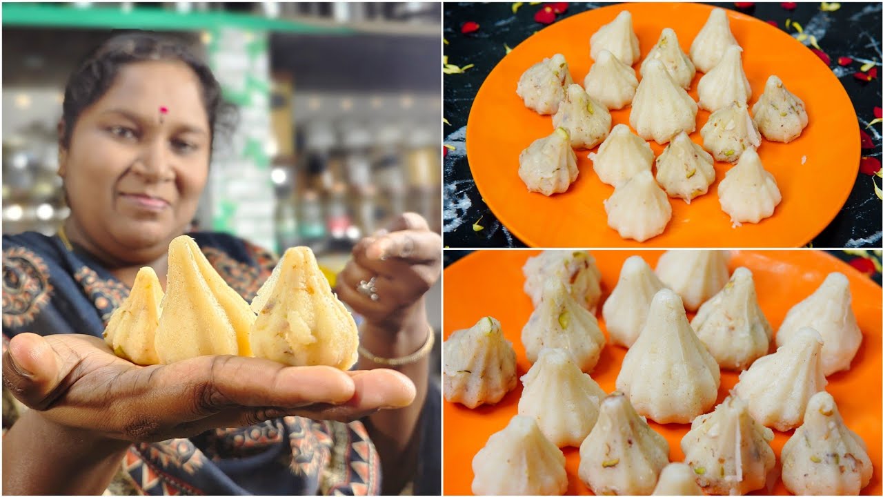 ಗಣೇಶ ಚತುರ್ಥಿಗೆ 2 ರೀತಿಯ ಮೋದಕ,ತಕ್ಷಣಕ್ಕೆ ಮಾಡಿ | modaka recipe | Instant ...