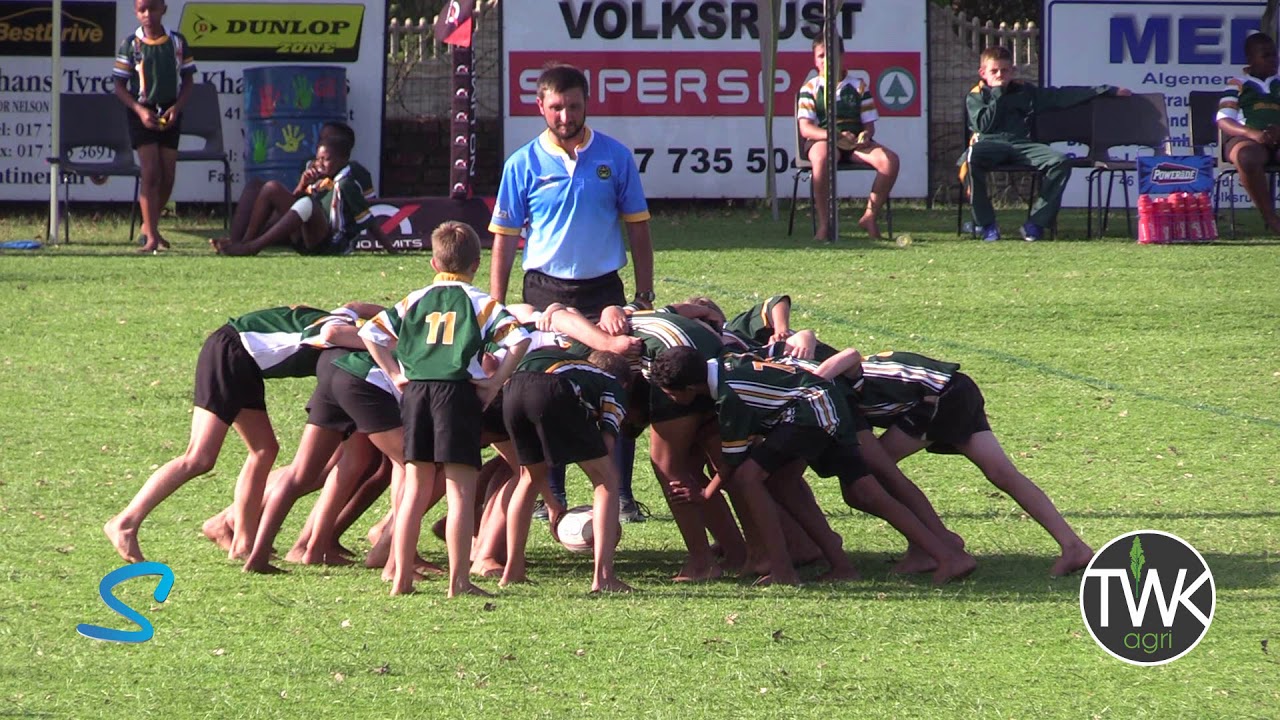 Junior Rugby Action - u/11 Piet Retief vs JJ vd Merwe 27-03-18 - YouTube