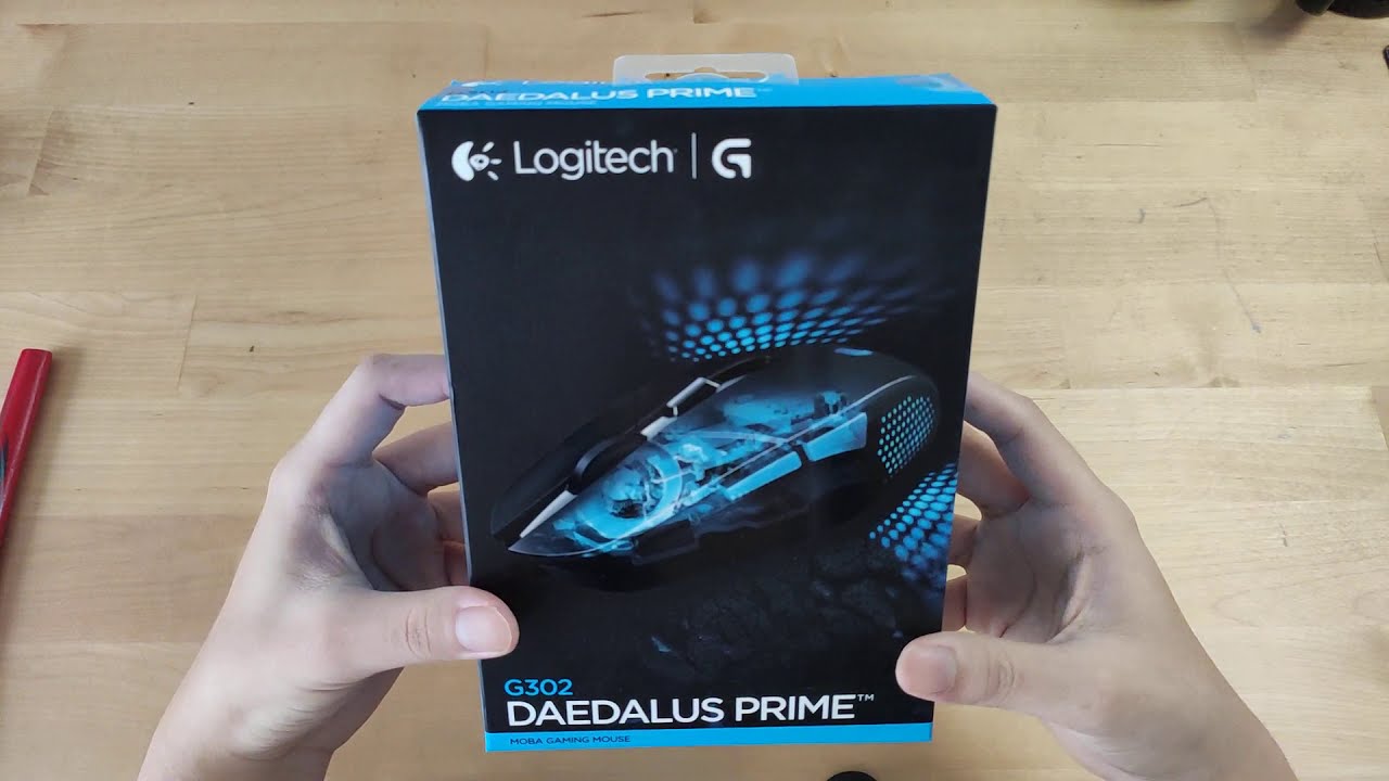 Logitech G302 Daedalus Prime Gaming Mouse - YouTube