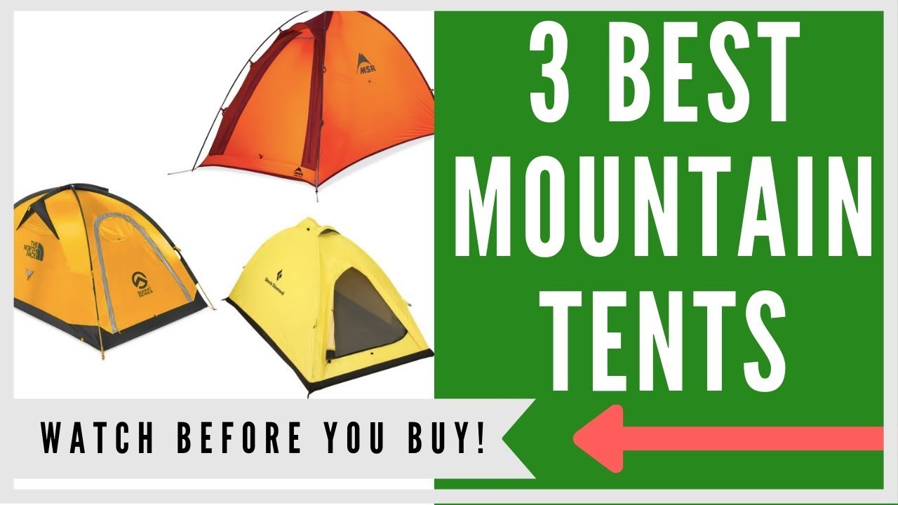 Hiking Tent: 3 Best Mountaineering Tents For The Money - YouTube