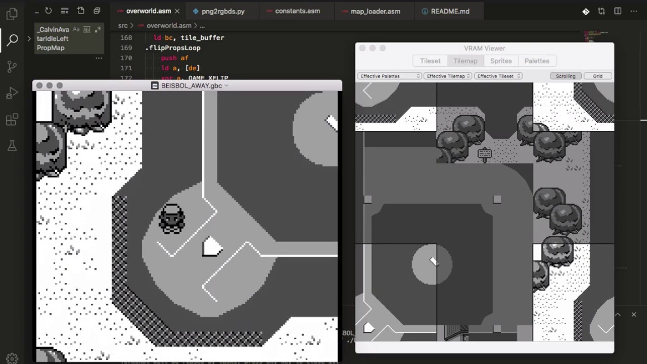 Walking around in Béisbol: A Baseball RPG - YouTube