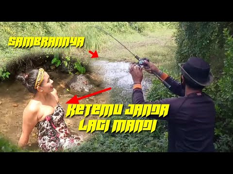 MANCING AMBYAR || CASTING GABUS MONSTER PENGHUNI SEMAK2 MALAH KETEMU JANDA LAGI MANDI