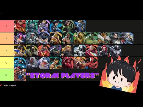 ONE ABOVE ALL TIER LIST!!! - Marvel Rivals :D - YouTube
