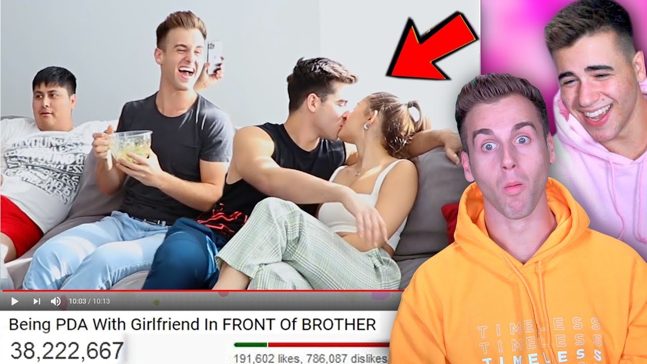 Reacting To My Brother's EXTREMELY VIRAL PRANKS On Me! - YouTube