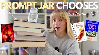 Letting a TBR prompt jar choose my September reads!