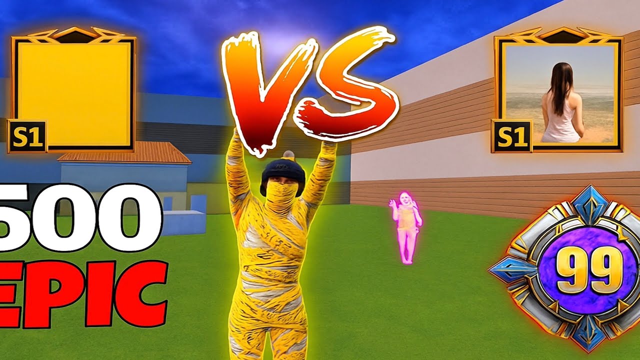 BEST FUNNY😍 WOW GAMEPLAY WITH YOUTUBER WOMAN CHALLENGED ME😱 1VS1 GUN ...