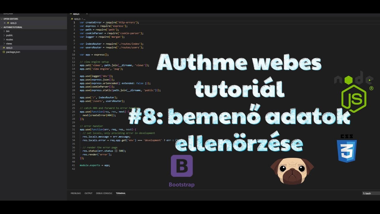 Authme plugin webes integrációja #8 - Validálás: bemenő adatok ...