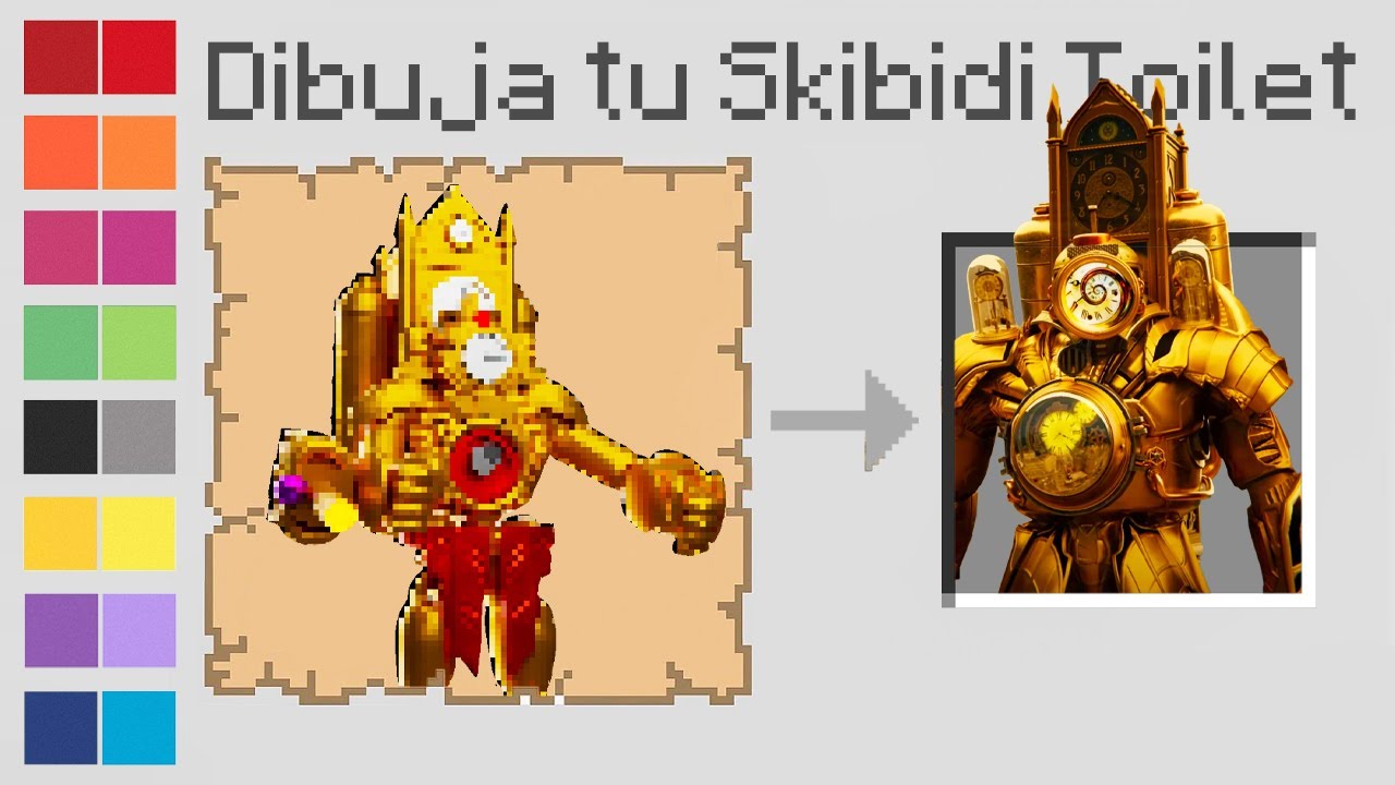 MINECRAFT pero TODOS LOS TITAN CLOCK MAN QUE DIBUJO APARECEN EN EL ...