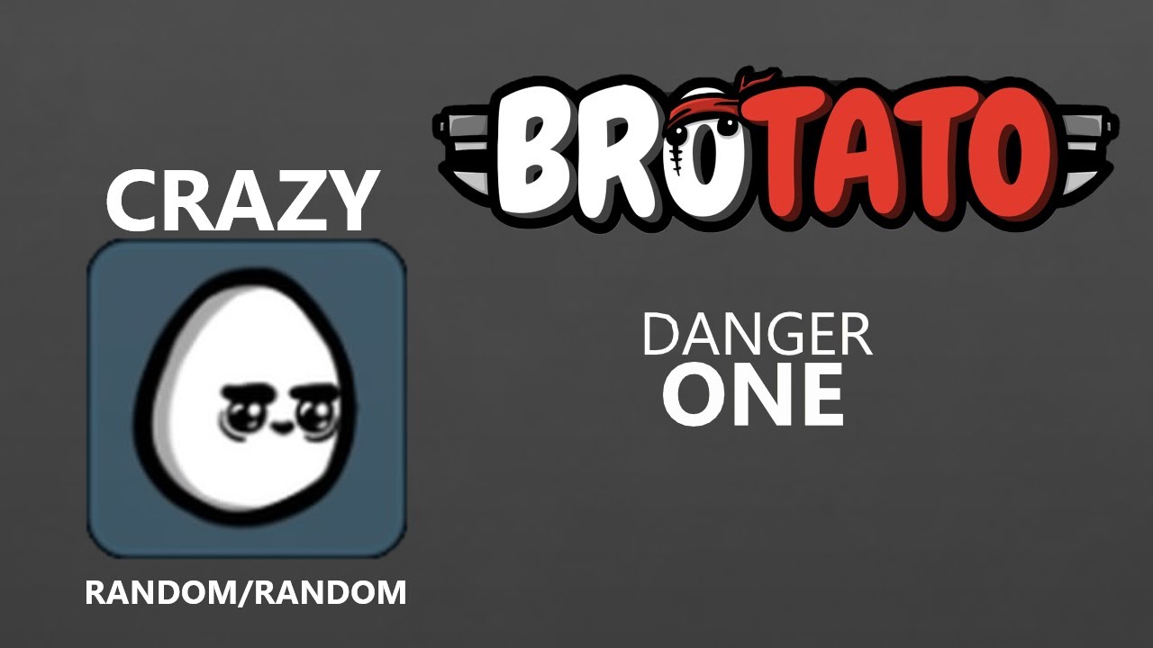 Brotato - Crazy (Danger 1) with thief daggers - YouTube