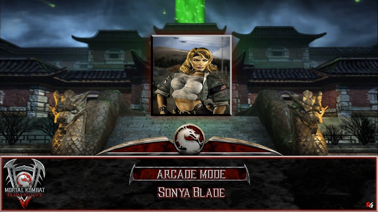 Mortal Kombat: Deadly Alliance - Arcade Mode: Sonya Blade - YouTube