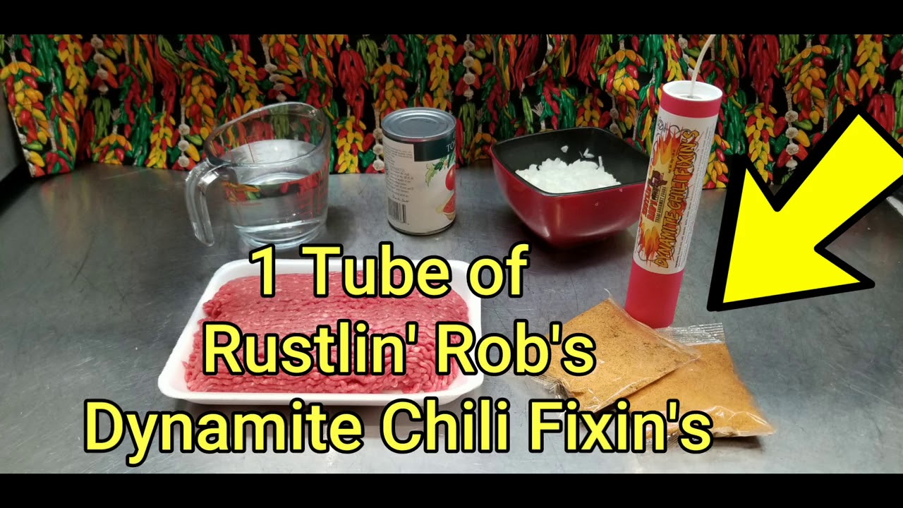 How to make Rustlin' Rob's Dynamite Chili - YouTube