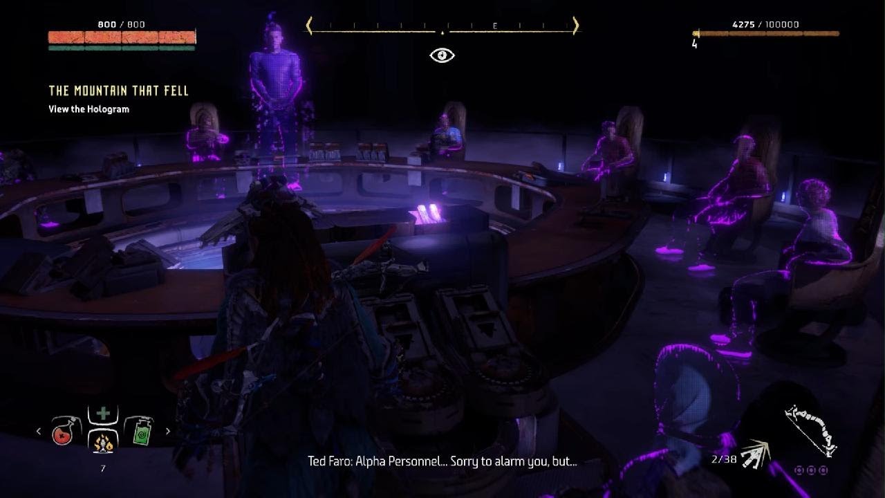 Horizon Zero Dawn - Ted Faro's Speech, Master Override - YouTube