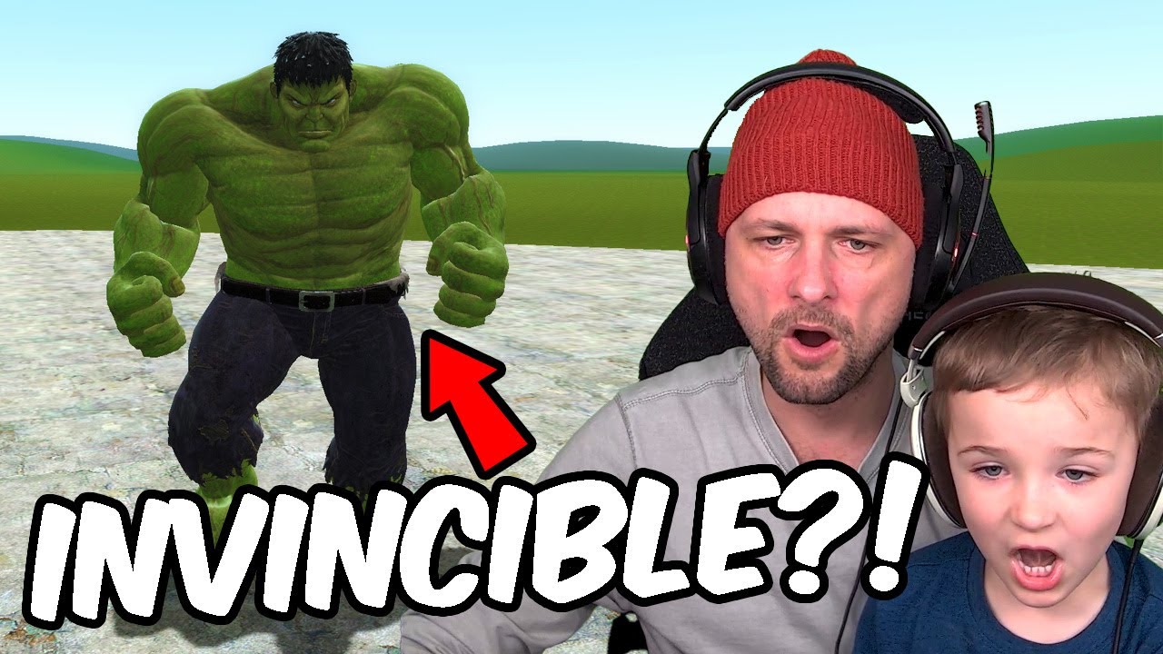 Is HULK Strongest NPC in Garry's Mod Sandbox?! - YouTube