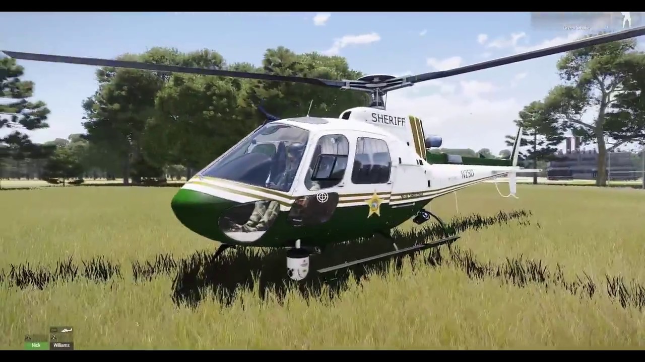 Arma 3 - AS350 Police Helicopter UPDATED - YouTube