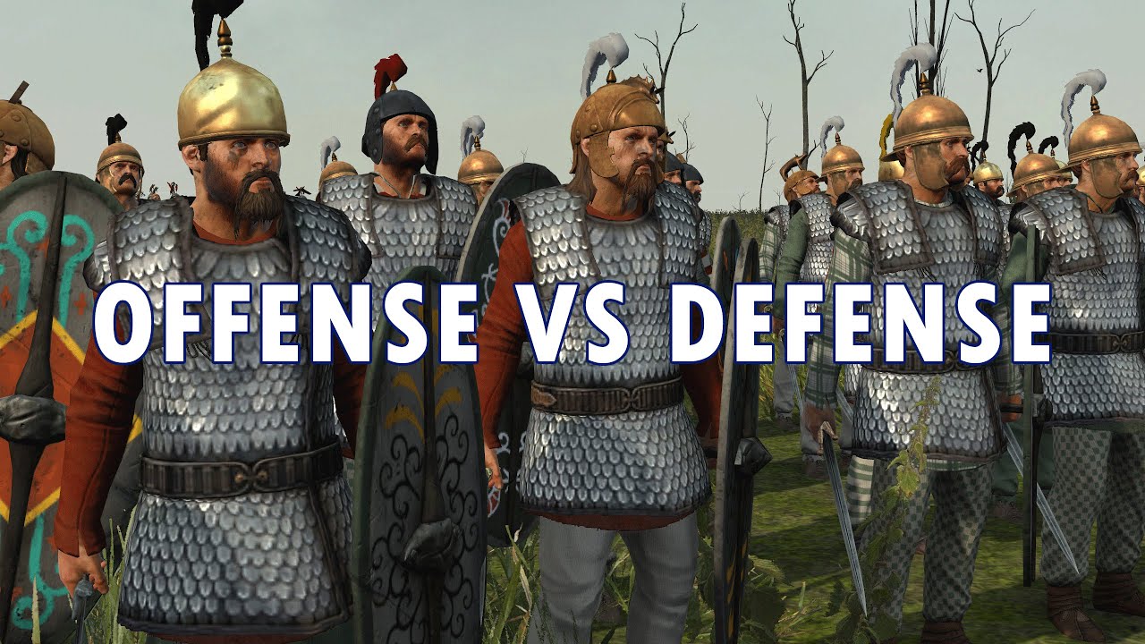 Offense vs Defense - Multiplayer Battle - Total War Rome 2 - YouTube