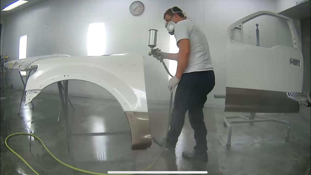 Auto parts paint Professional - YouTube