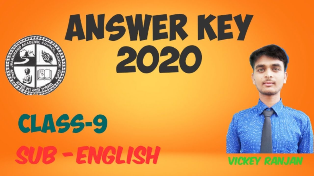 ENGLISH ANSWER KEY 2020 CLASS 9 JAC BOARD YouTube english-answer-key-2020-class-9-jac-board-youtube