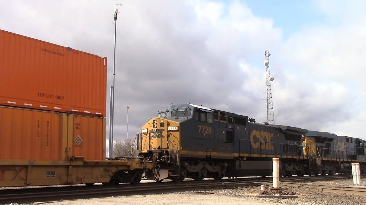 CSX 3110 West (CSX Freight Train) - YouTube