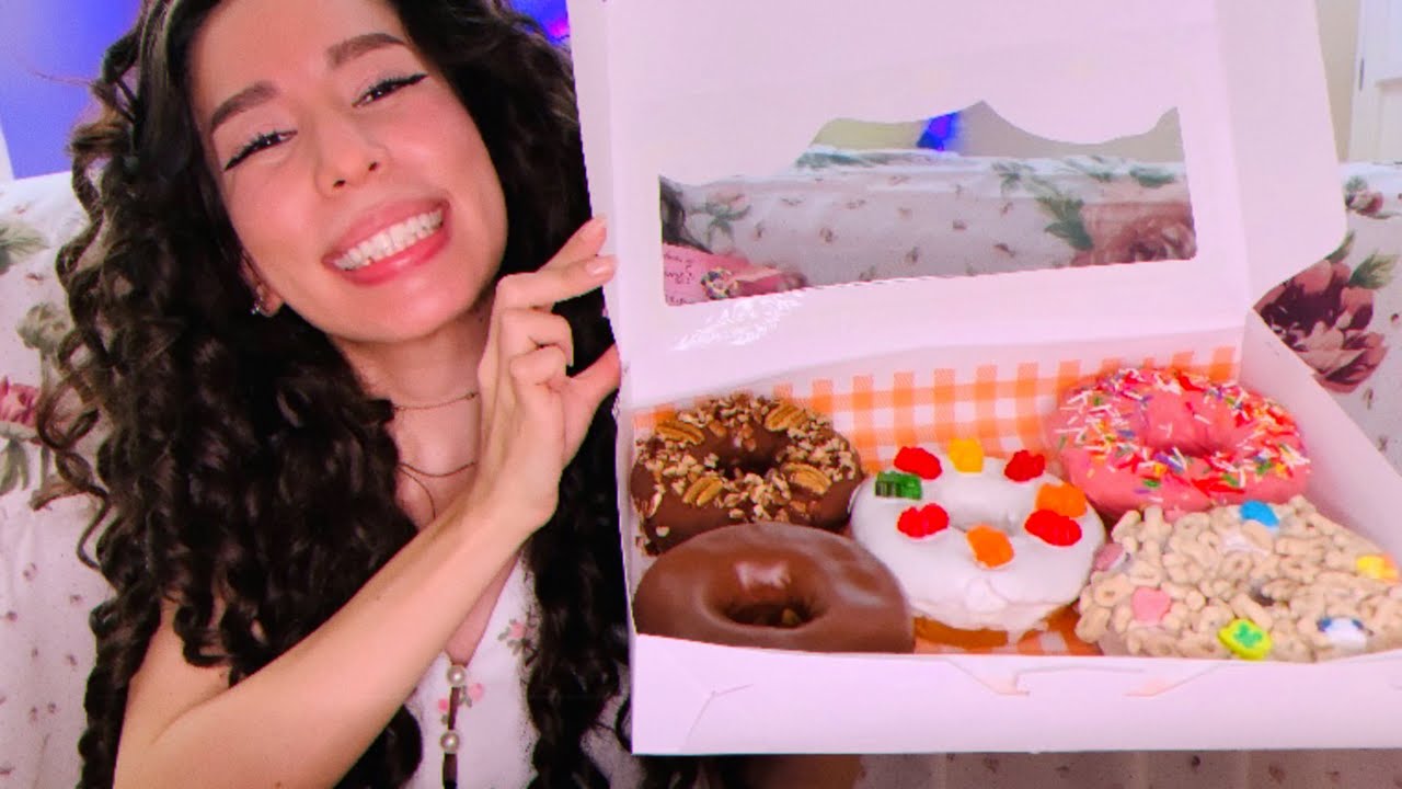 ASMR comiendo donas 🍩🤤 - YouTube
