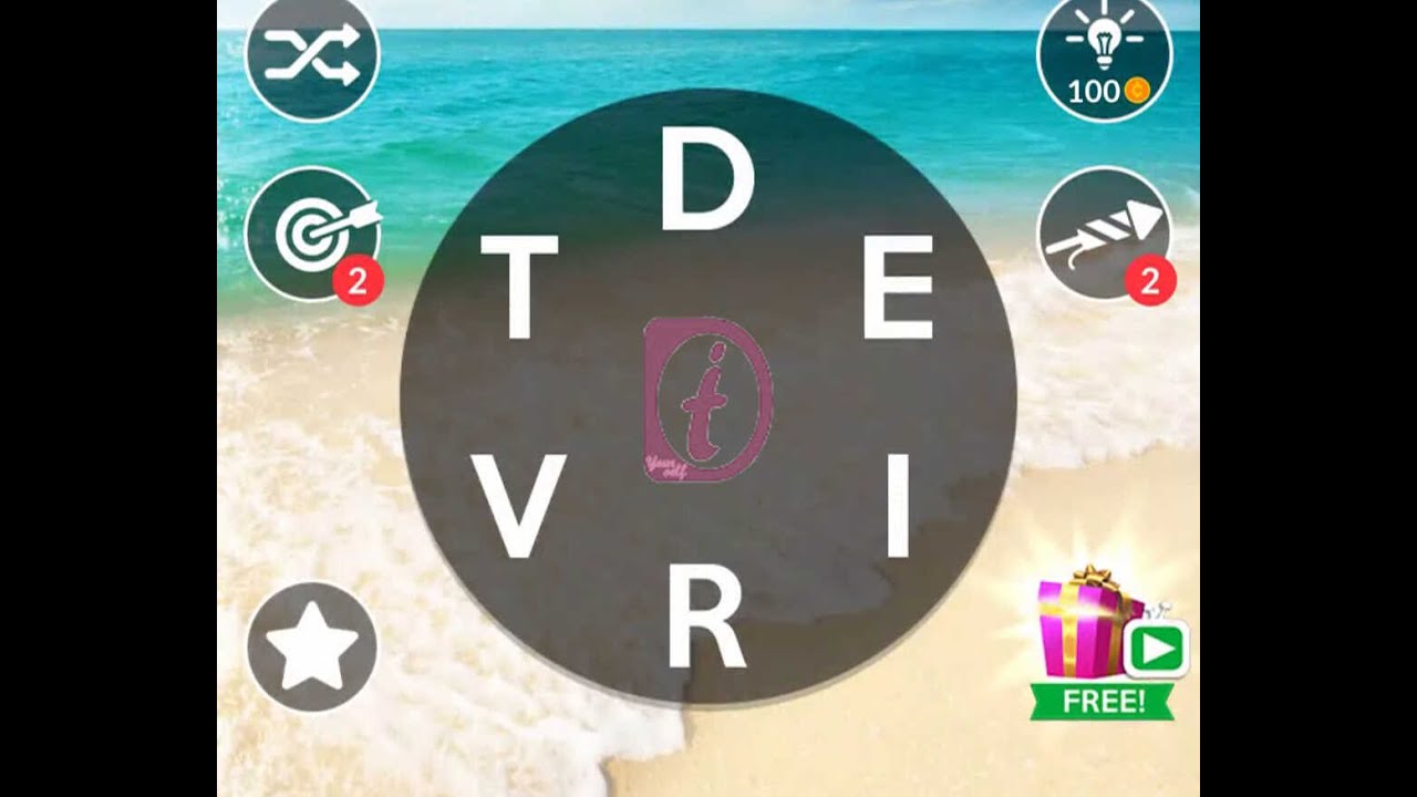 0857 Wordscapes Ocean Blue Level 857 - YouTube
