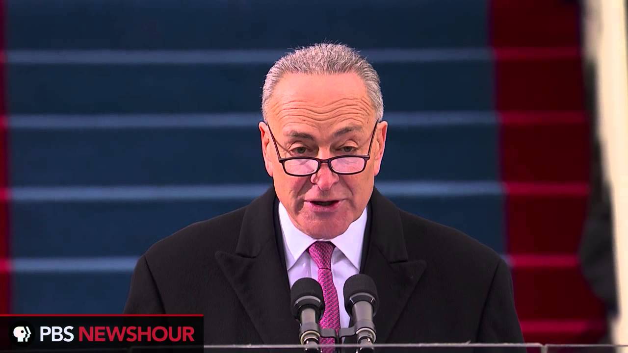 Inauguration Chairman Chuck Schumer Delivers Opening Remarks - YouTube