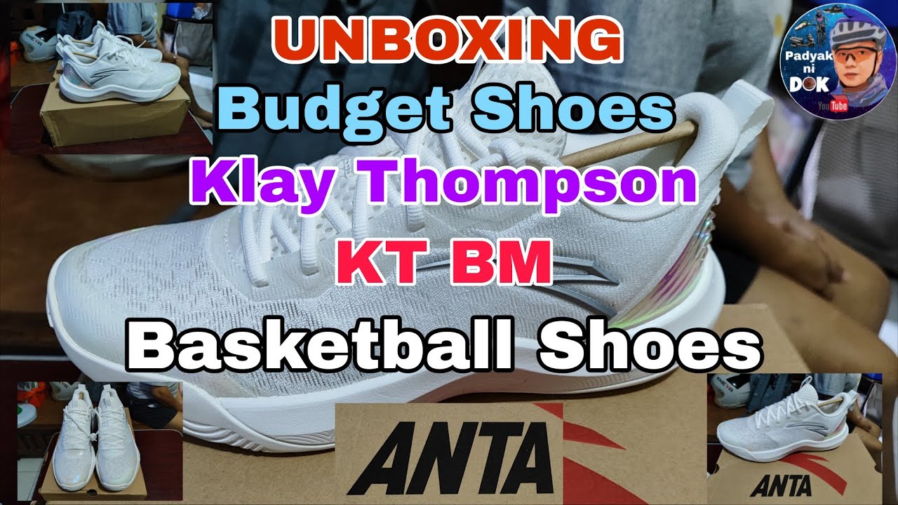 Unboxing ANTA KT BM Ss Basketball Shoes - YouTube