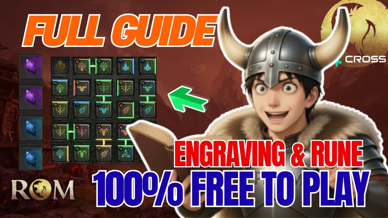 ROM Golden Age: FULL Engraving & Rune Guide – BOOST CP INSANE F2P ...