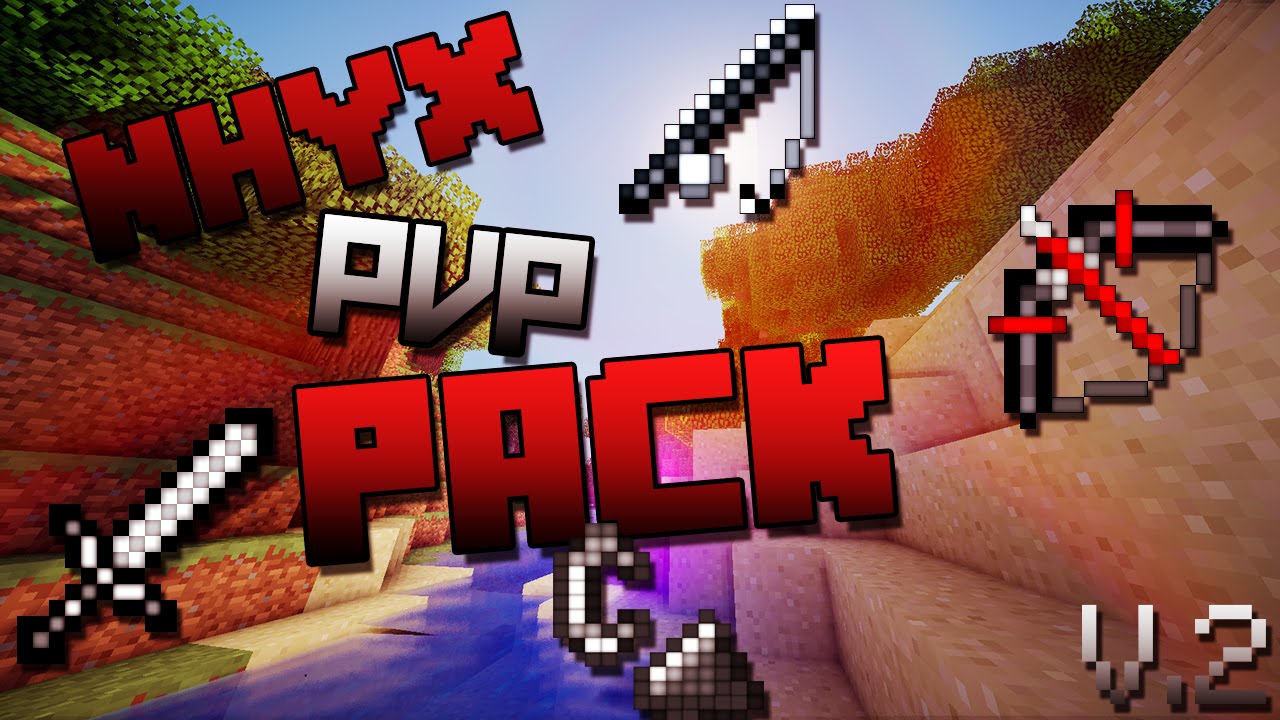 ¡Minecraft PvP Texture Pack [1.8/1.7]! Default Edit Nhyxy [V2] - YouTube