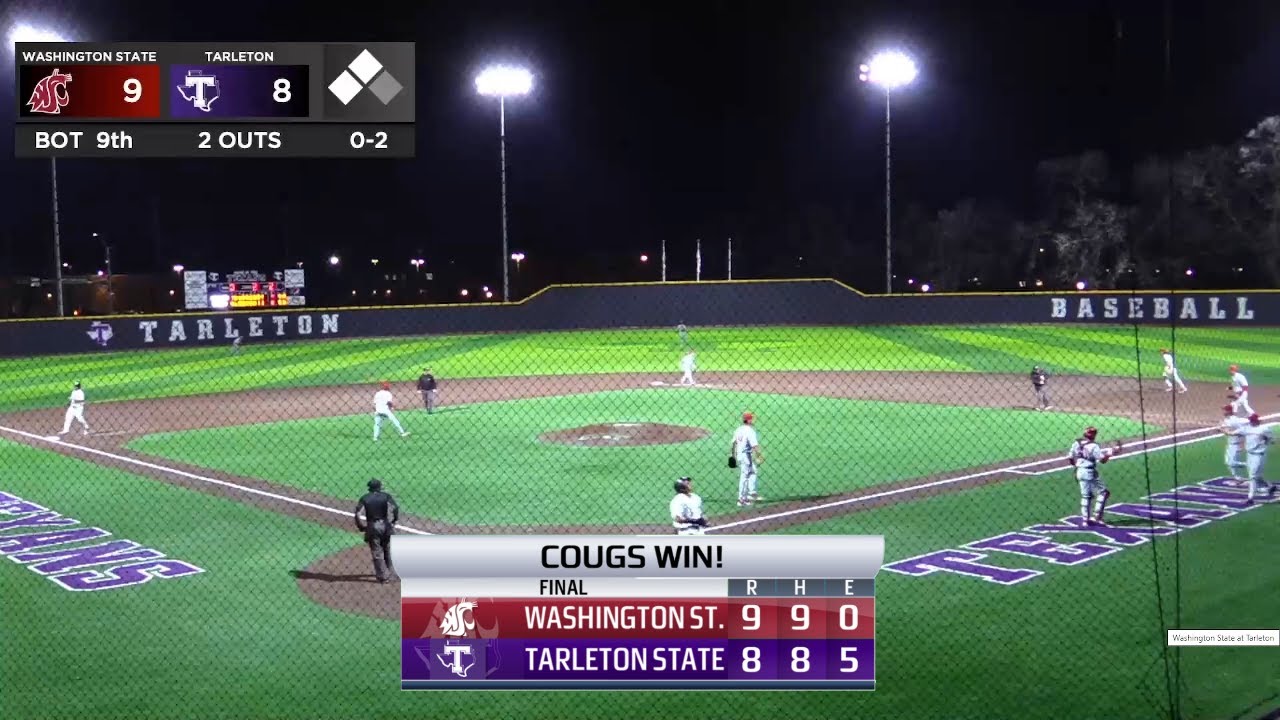 WSU Baseball: Highlights at Tarleton State 3/2/22 - YouTube