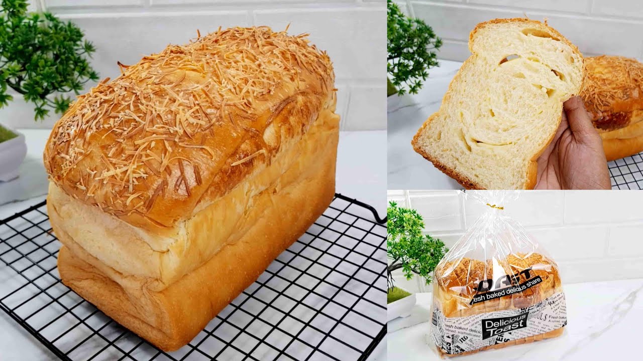 MENGEMBANG SEMPURNA‼️ BIKIN ROTI TAWAR KEJU DENGAN OVEN TANGKRING ...