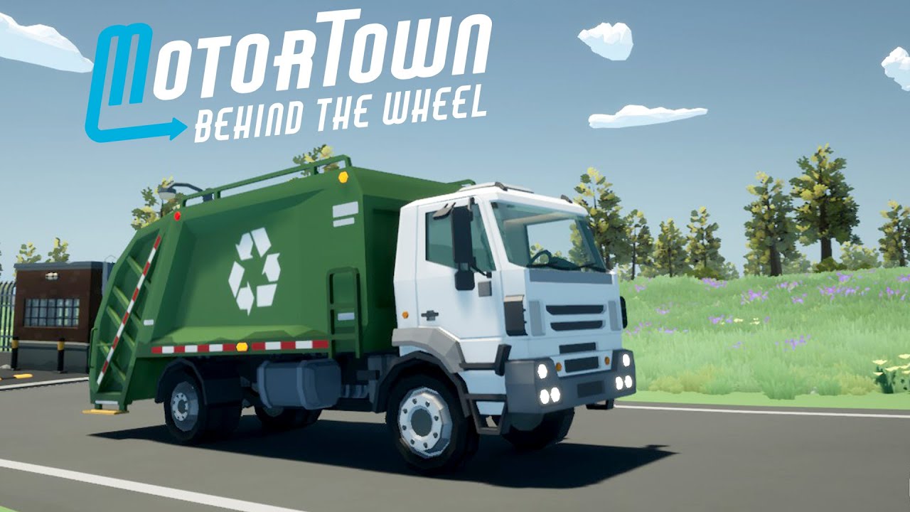 PRAWDZIWA ROBOTA ŚMIECIARZA - MOTOR TOWN: BEHIND THE WHEEL #08 - YouTube